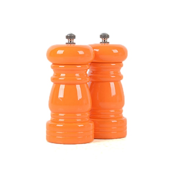 Набор мельниц для специй (для соли и перца) 10 см оранжевый (арт.CKH ...